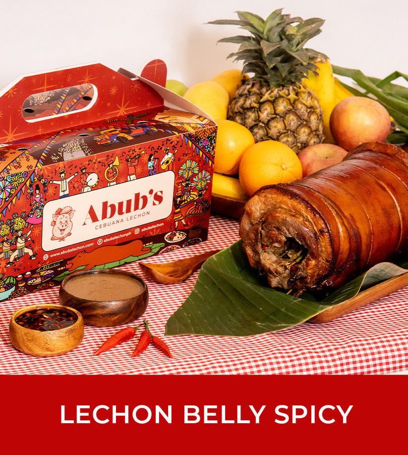 Abub's Lechon Belly Spicy Pick up (3 Kilos) – Abub's Cebuana Lechon