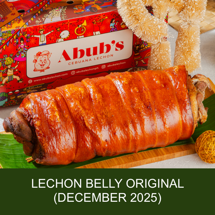 Abub's Lechon Belly Original Pick up (3 Kilos) - December 2025 – Abub's ...
