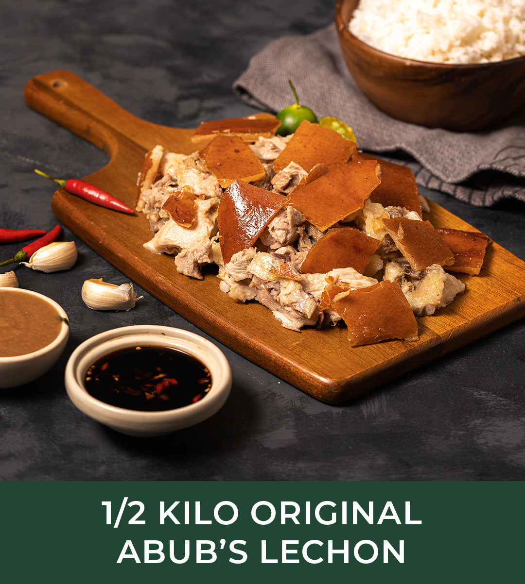 Abub's Lechon Original 1/2 Kilo Pick up – Abub's Cebuana Lechon
